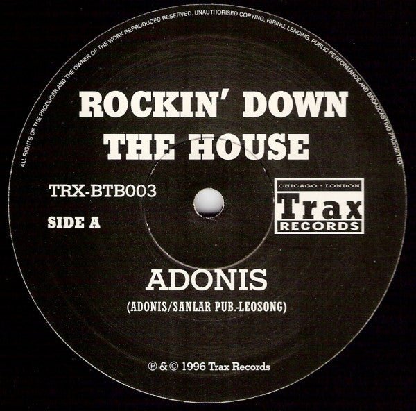 Adonis / Jesse Velez - Rockin' Down The House / Girls Out On The Floor ...