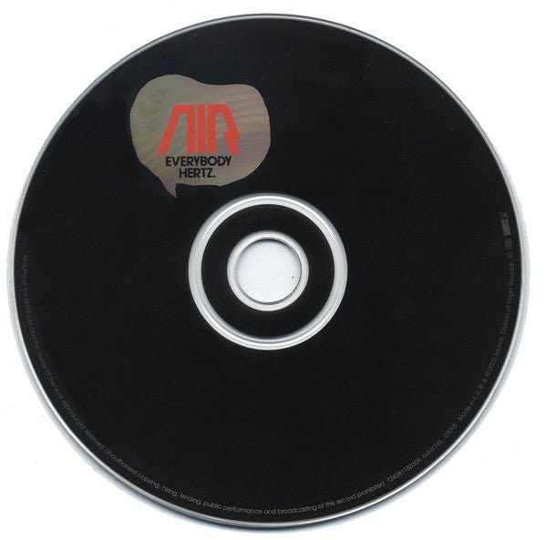 AIR - Everybody Hertz (CD) Vinyl