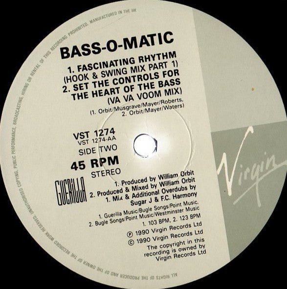 Bassomatic - Fascinating Rhythm Vinyl