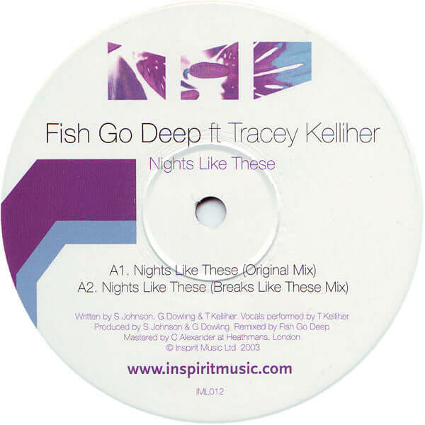 Fish Go Deep Ft Tracey Kelliher - Nights Like These Vinyl