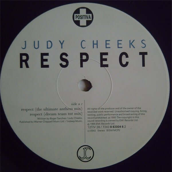 Judy Cheeks - Respect Vinyl