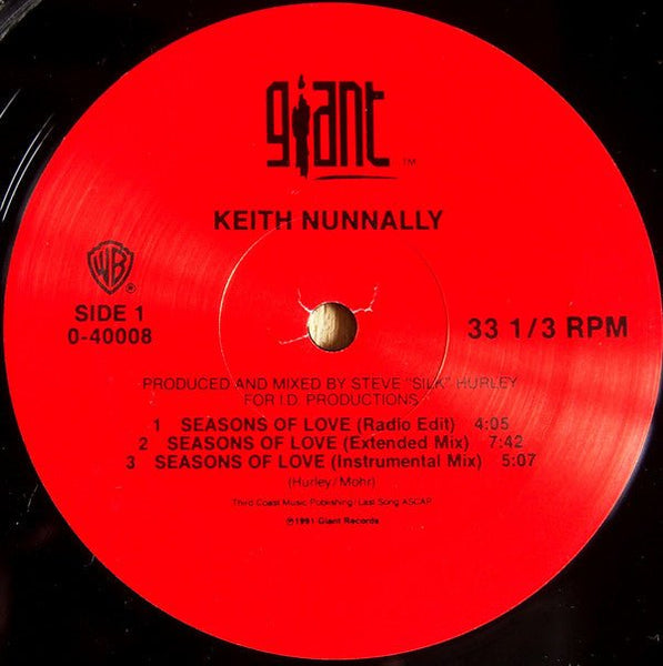 Keith Nunnally - Seasons Of Love Vinyl