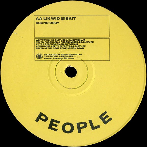 Likwid Biskit - The All New Ummm / Sound Orgy Vinyl
