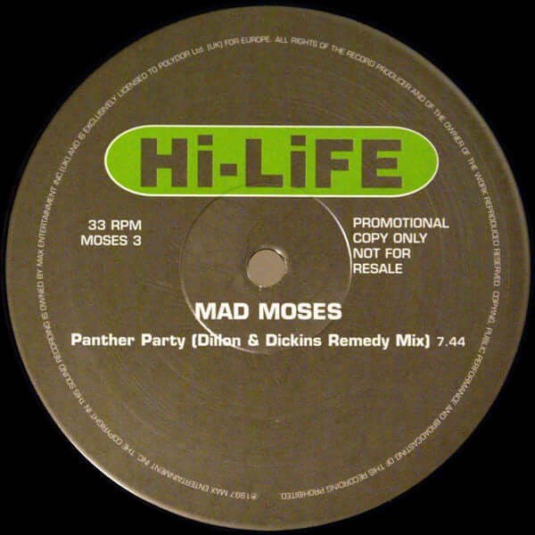 Mad Moses - Panther Party Vinyl