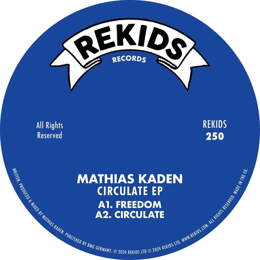 Mathias Kaden - Circulate EP Vinyl
