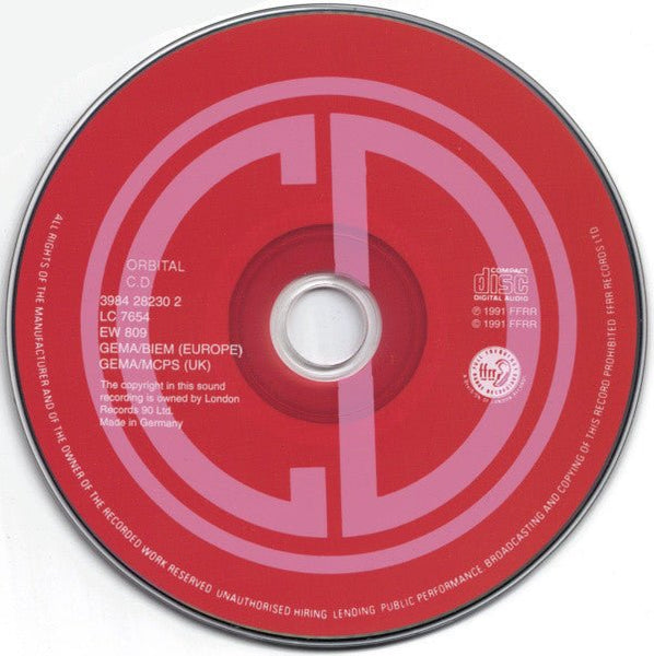 Orbital - Orbital (CD) Vinyl