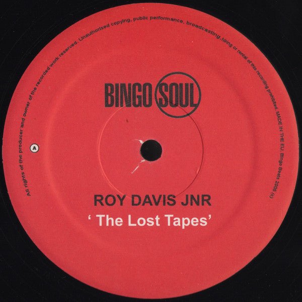 Roy Davis Jr. - The Lost Tapes Vinyl