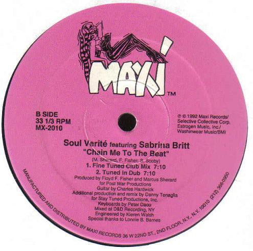 Soul Verité Featuring Sabrina Britt - Chain Me To The Beat Vinyl