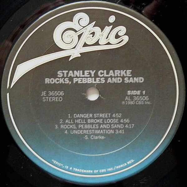 Stanley Clarke - Rocks, Pebbles And Sand Vinyl