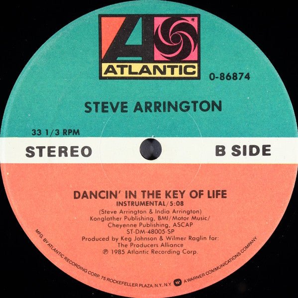 Steve Arrington - Dancin' In The Key Of Life Vinyl