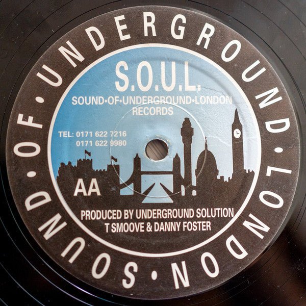 Underground Solution - Get Happy / Moving Underground Vinyl