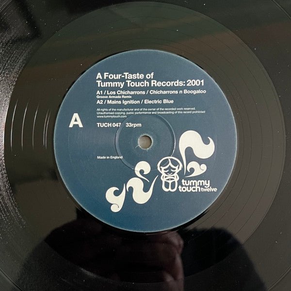Various - A Four-Taste Of Tummy Touch Records: 2001 Vinyl