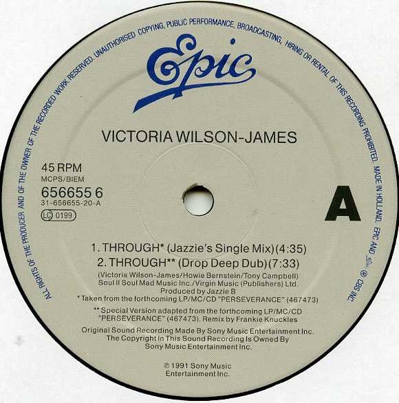 Victoria Wilson-James - Through Vinyl