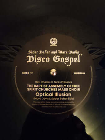Sadar Bahar And Marc Davis - Disco Gospel Vinyl