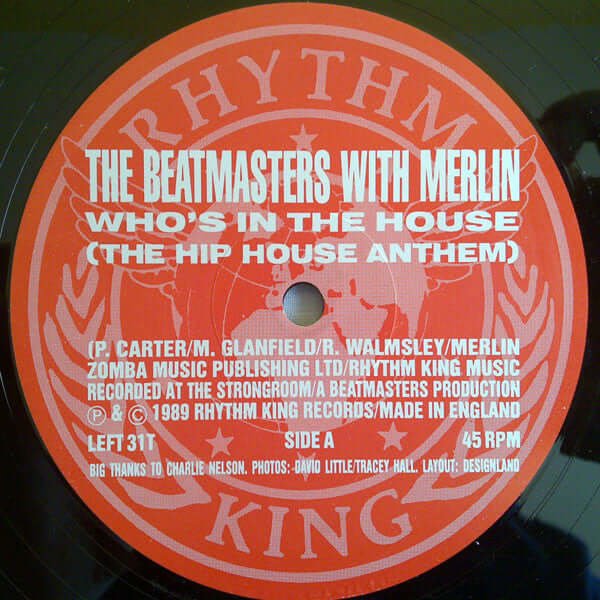 The Beatmasters With Merlin - Who's In The House Vinyl